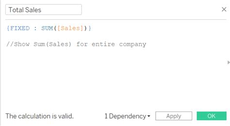 Tableau Tip Add Comments To Your Calculations Sarah Pallett