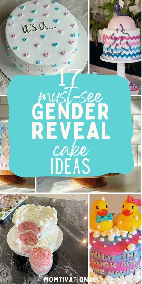17 Gender Reveal Cake Ideas To Make Your Big Reveal Unforgettable