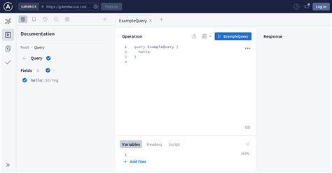 Apollo Server Typescript Codesandbox