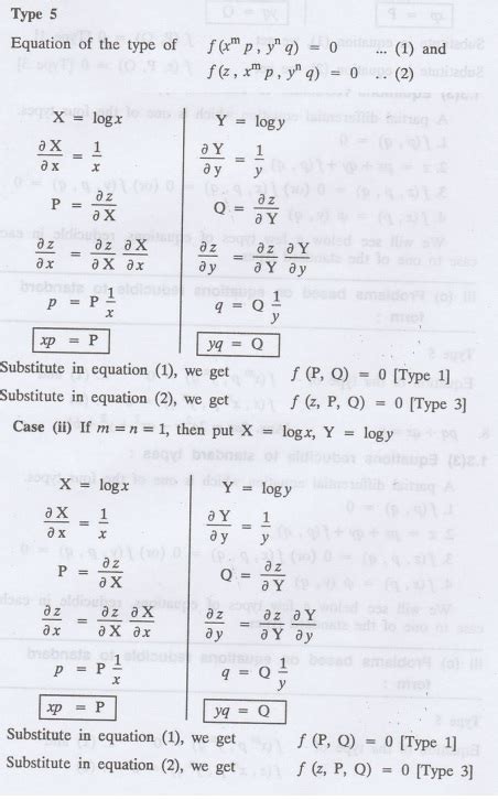 Solved Example Problems Based On P D E Equations Reducible To Standard