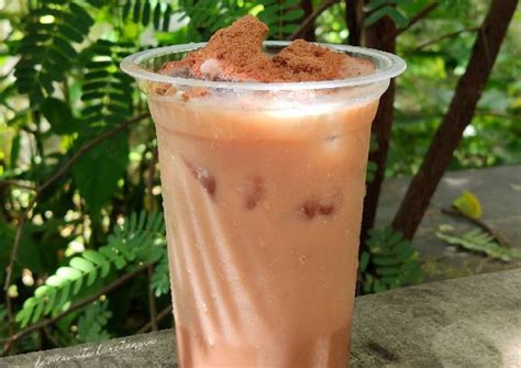 Resep Es Teh Milo Oleh Desmawati Kuretangin Cookpad