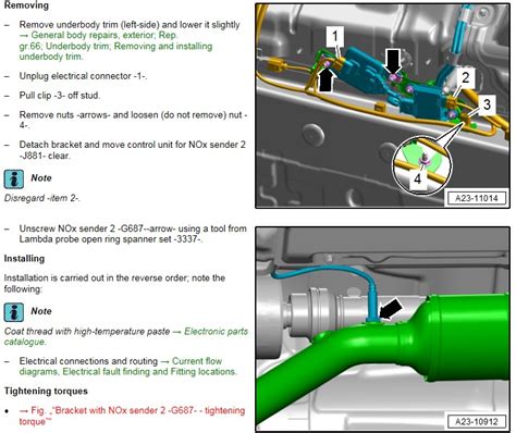 NOx Sensor Location Audi Sport Net