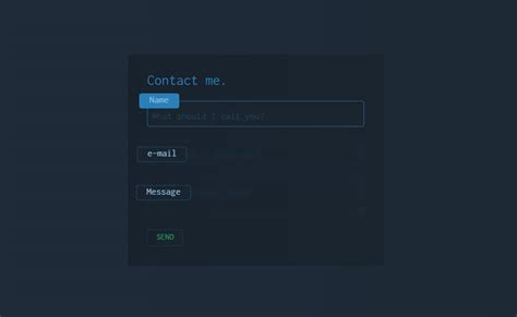 22 Javascript Contact Form Page Design Example Onaircode