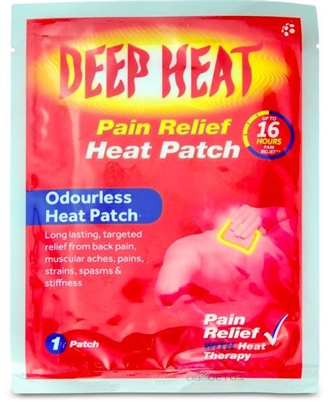 Deep Heat Patch 1 Pack Medino