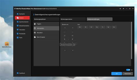 MiniTool ShadowMaker als Giveaway für euch Deskmodder de
