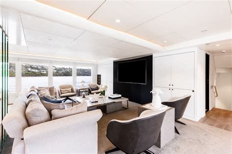 Evolution Saloon Seating Luxury Yacht Browser By Charterworld