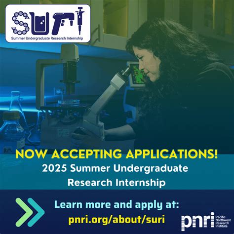 Pnri Summerinternship Biomedicalresearch Undergraduateresearch Pacific Northwest Research