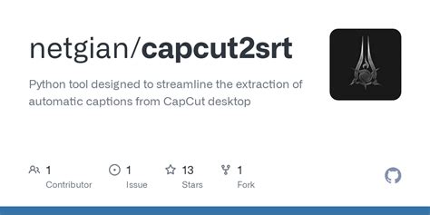 Github Netgiancapcut2srt Python Tool Designed To Streamline The