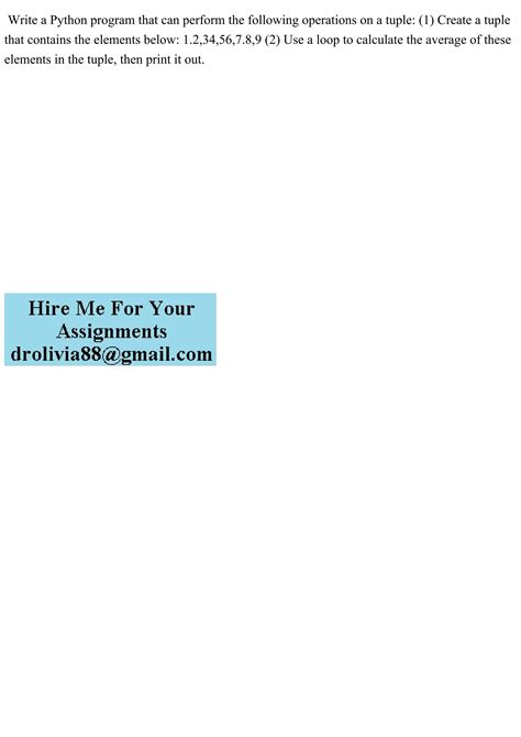 Write A Python Program That Can Perform The Following Operations On Apdf