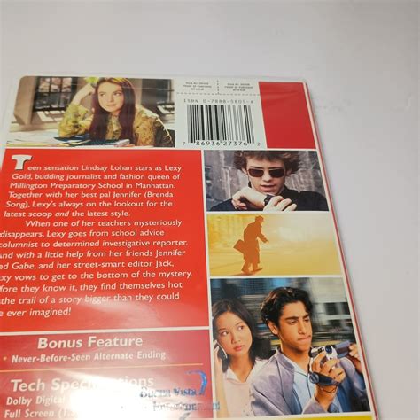 Get A Clue Dvd 2005 Lindsay Lohan Alternate Ending Disney Fullscreen