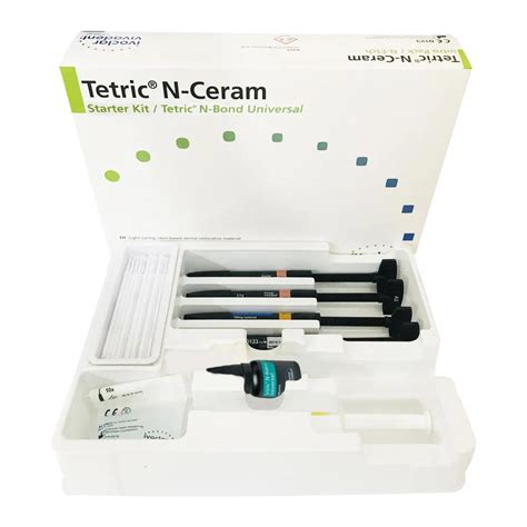 Ivoclar Tetric N Ceram Starter Kit With Tetric N Bond Universal 3g Alpha Dentkart