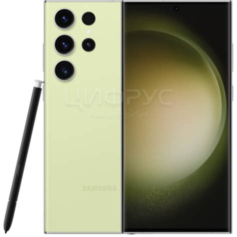 Купить Samsung Galaxy S23 Ultra SM-S918 256Gb+8Gb Dual 5G Lime в Москве ...