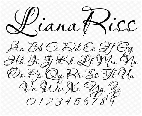 Wedding Font Cursive Font Wedding Script Wedding Cursive Font