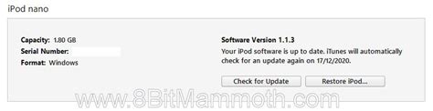 Apple Ipod Nano 2nd Generation A1199 Factory Reset Instructions