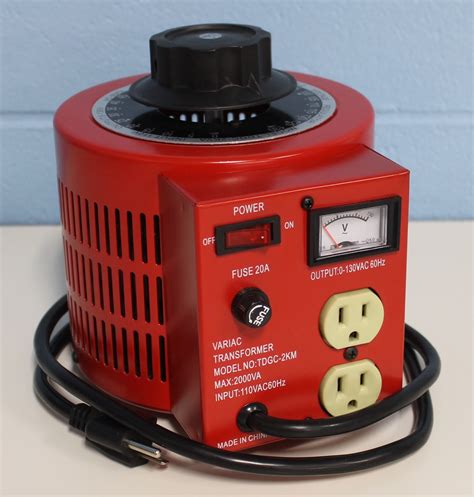 General Radio Company Variac 2000VA Variable Transformer Model TDGC 2KM