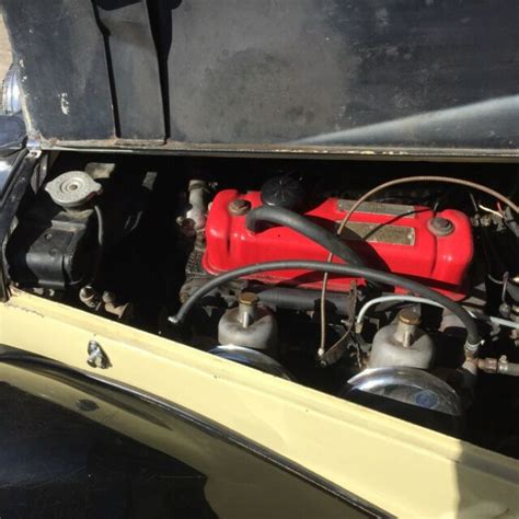 1954 Mgtf Yellow Convertable Classic Mg T Series 1954 For Sale