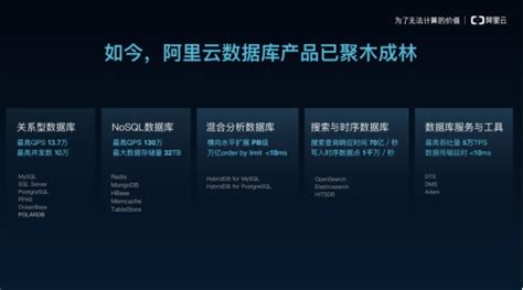 阿里云发布自研商用关系型数据库polardb 新闻中心 数据观 中国大数据产业观察 大数据门户