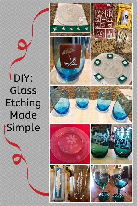 Diy Glass Etching Made Simple Glass Etching Crafts Diy