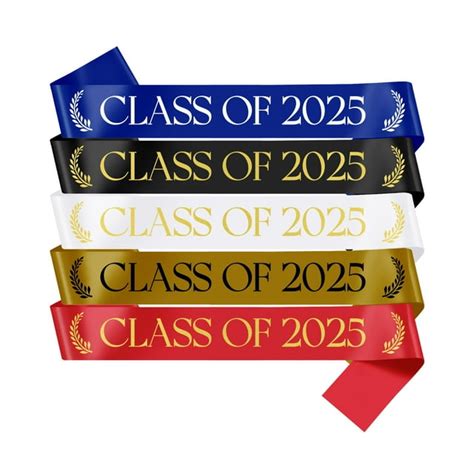 Qiditong Graduation Sash Stole Sash Fabric Sash Parties Photo Prop Class Of 2025 Graduation Sash
