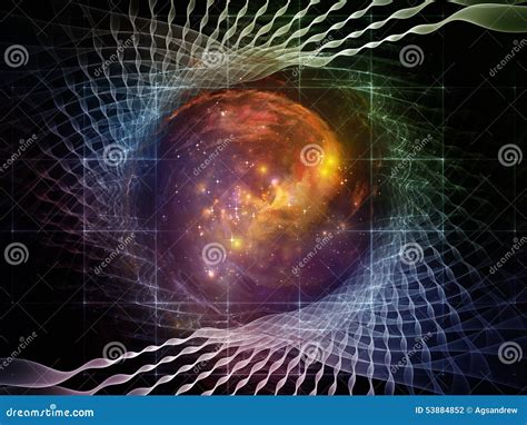 Metaphorical Abstract Visualization Stock Illustration Illustration