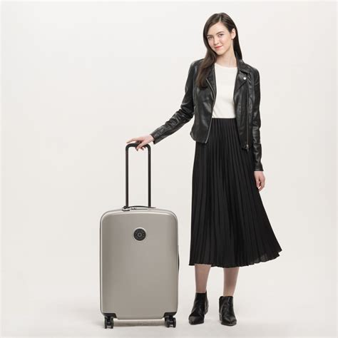 Suitcase Kipling Curiosity M Cool Moss 68 Cm Suitcase With Wheels