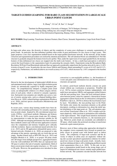 Pdf Target Guided Learning For Rare Class Segmentation In Large Scale