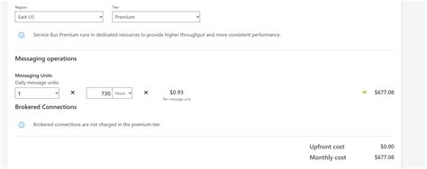 Service Bus Premium Max Topic Size Pricing Microsoft Qanda