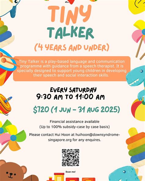 Down 🗣️ Were Excited To Introduce Tiny Talker A New Programme By