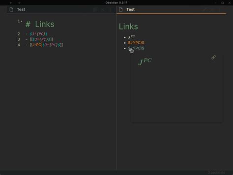 latex not rendered in link name or link alt name bug graveyard