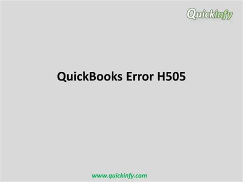 PPT QuickBooks Error 6123 PowerPoint Presentation Free Download ID 10568017