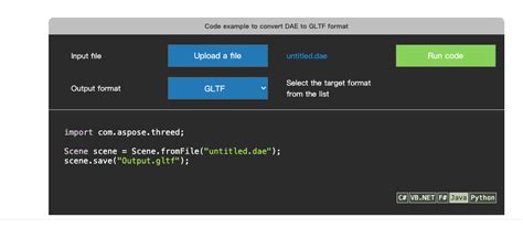 Javascript Convert Dae To Gltf Horizontal Vector Invalidation