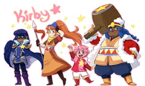 Kallie King Kirby Gijinkas