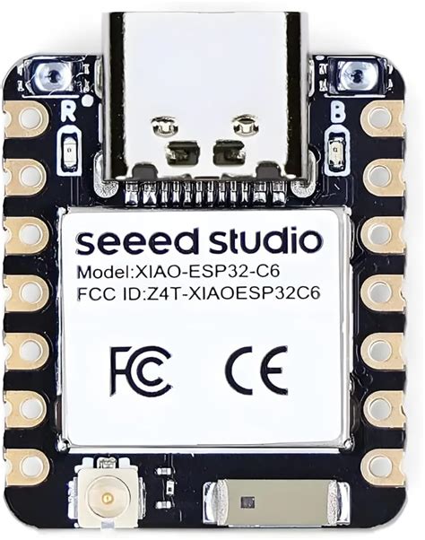 Seeed Xiao Esp32c6 Dev Board 512kb Sram And 4mb Flash 32 Bit Risc V