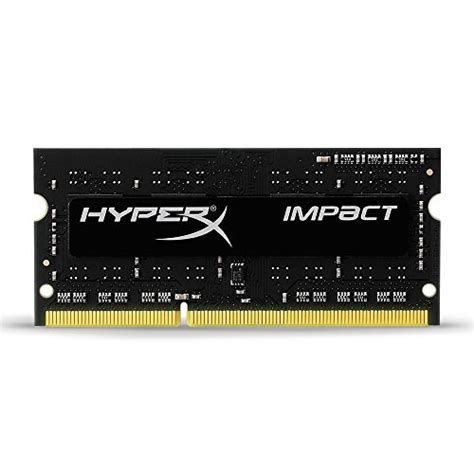 Hyperx Impact 8gb Ddr3 1600mhz Black Ram Specs Compare Prices Pangoly