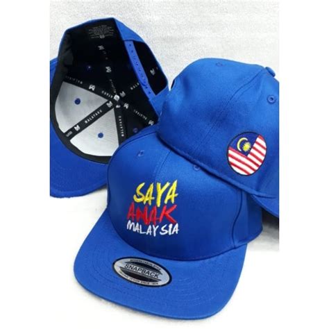 Merdeka Cap Topi Malaysia Snapback Local Seller Shopee Malaysia