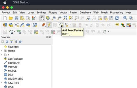 Add Point Feature Gis Tutorial