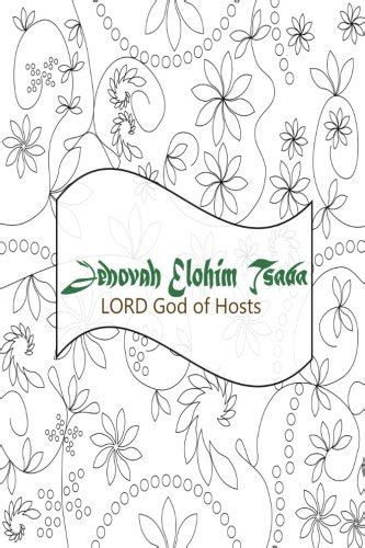 Jehovah Elohim Tsaba Lord God Of Hosts Names Of God Bible Verse Quote