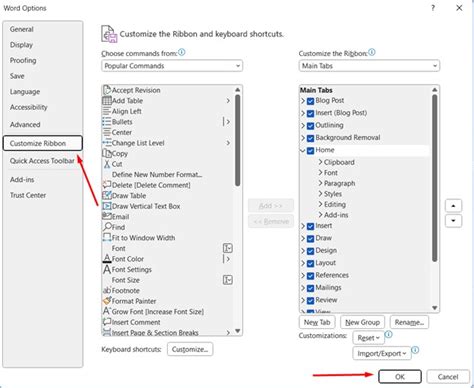 how to restore the missing toolbar in microsoft word menu bar