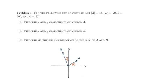 Solved Problem FOR THE FOLLOWING SET OF VECTORS LET A Chegg Com