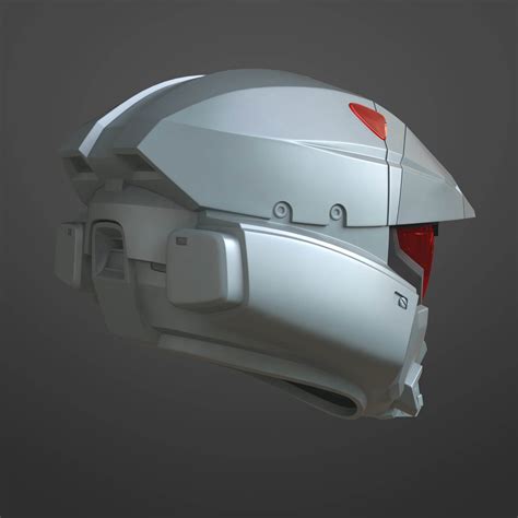 Halo Infinite Spartan Mark 7 Helmet 3d Model By Maxqdree
