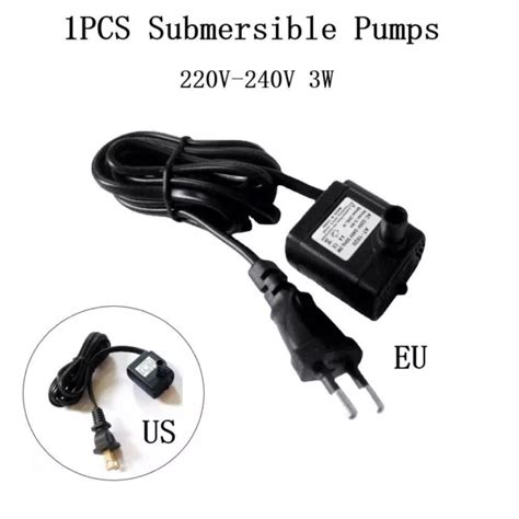 Mini Pompe Eau Submersible Compacte Et Fiable Ac 220v Facile Installer Eur 10 67 Picclick Fr