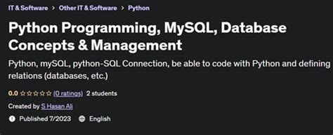 Learn Python Programming Mysql And Connect Your Learning Scriptmafia