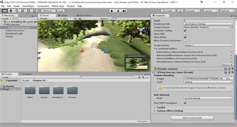 Post Processing Stack Unity 2018 Shaders And Effects Cookbook