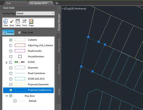 Editing Autocad Mapcivil 3d Feature Data Object Fdo Layer Displays