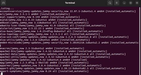 How To List All Installed Packages In Ubuntu Using Apt Linuxways