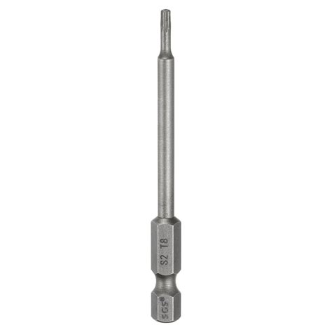 Uxcell T8 Torx Head Screwdriver Bit 1 4 Hex Shank 3 75mm Long
