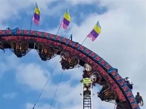 Stuck In Mid Air Riders Hanged For Several Hours