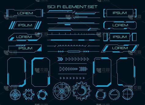 科技网络用户体验元素