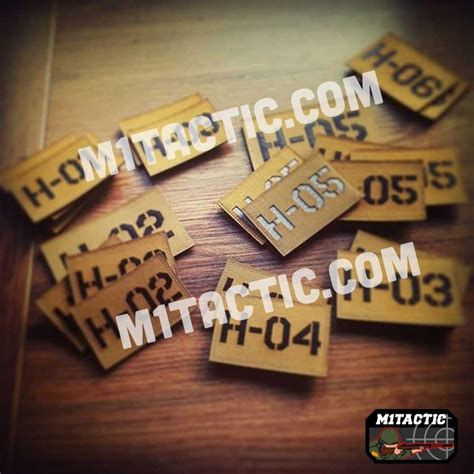 Custom Tan Call Sign Id Patch Custom Tan Call Sign Id Patch