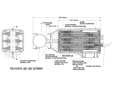 Pl 525 Polylok Effluent Filter Varco Pro Supply